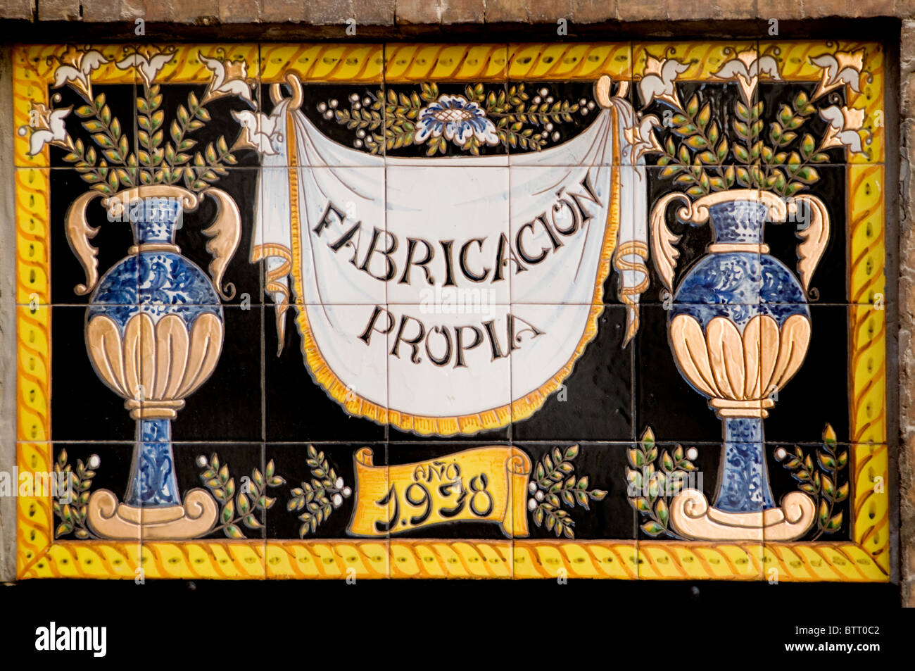 Seville spain tile hi-res stock photography and images - Alamy
