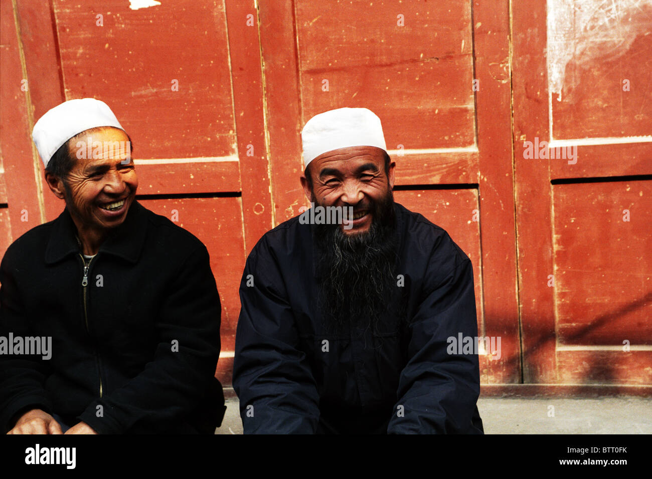 Chinese Hui Muslims in Xian Stock Photo - Alamy