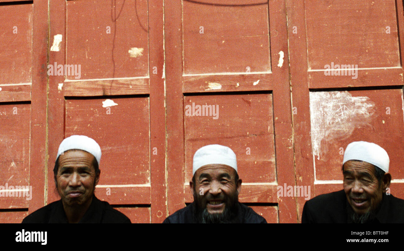 Chinese Hui Muslims in Xian Stock Photo - Alamy