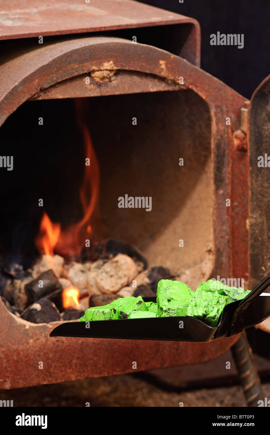 Green coal hi-res stock photography and images - Alamy