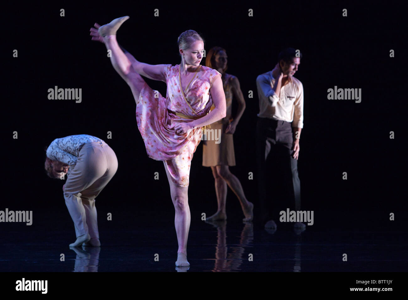 LONDON, ENGLAND - Rambert Dance Company performing Awakenings at Sadler ...