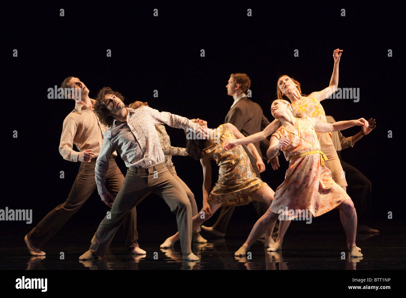 LONDON, ENGLAND - Rambert Dance Company performing Awakenings at Sadler ...