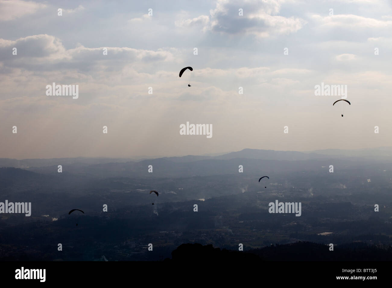 Paragliding Cross-country Portuguese League, in the north of Portugal ...
