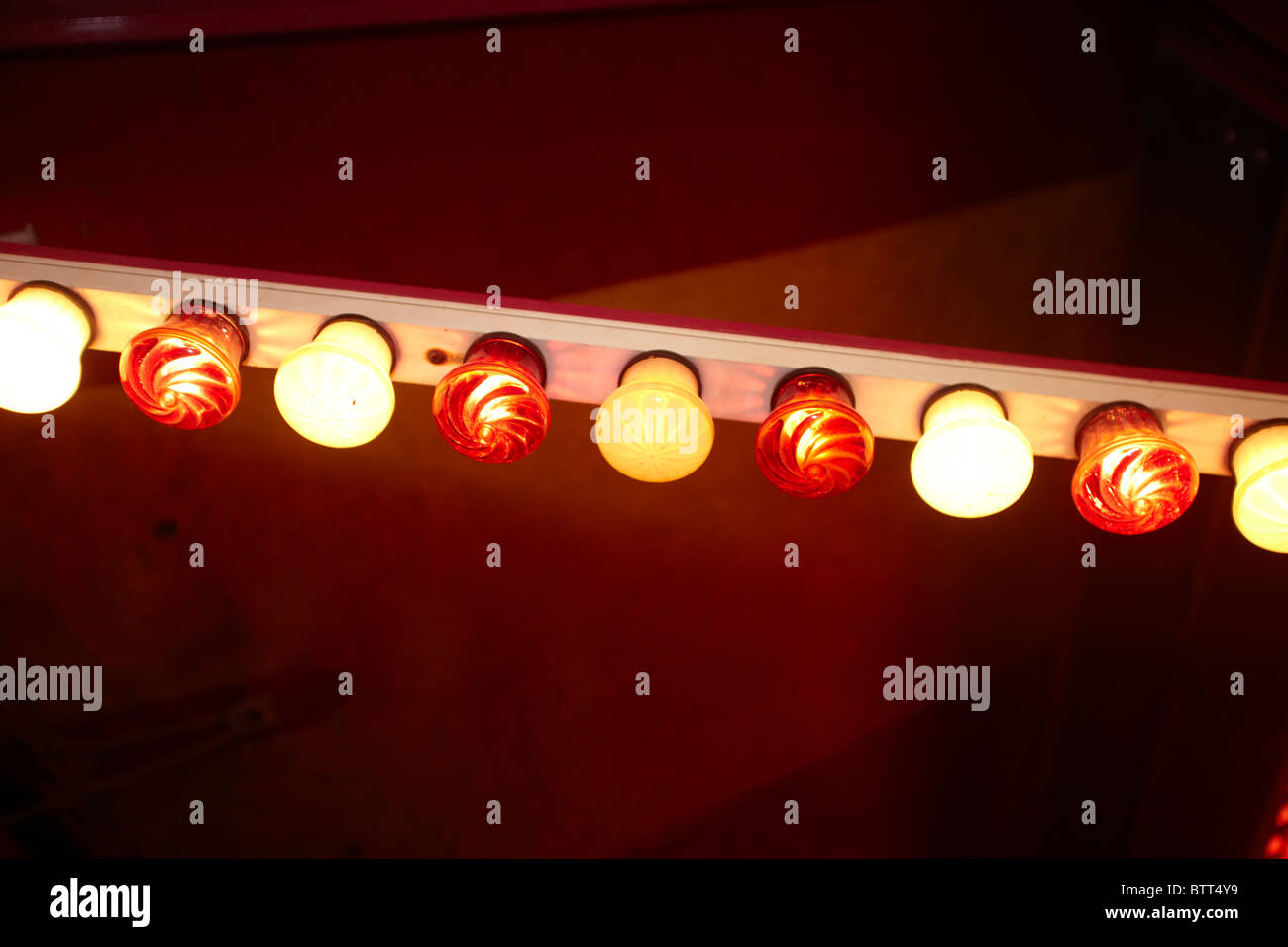 Fairground lights hi-res stock photography and images - Alamy