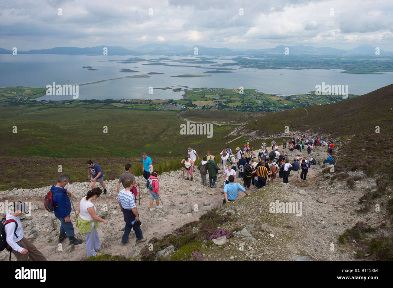 Croagh patrick climb pilgrimage hi-res stock photography and images - Alamy