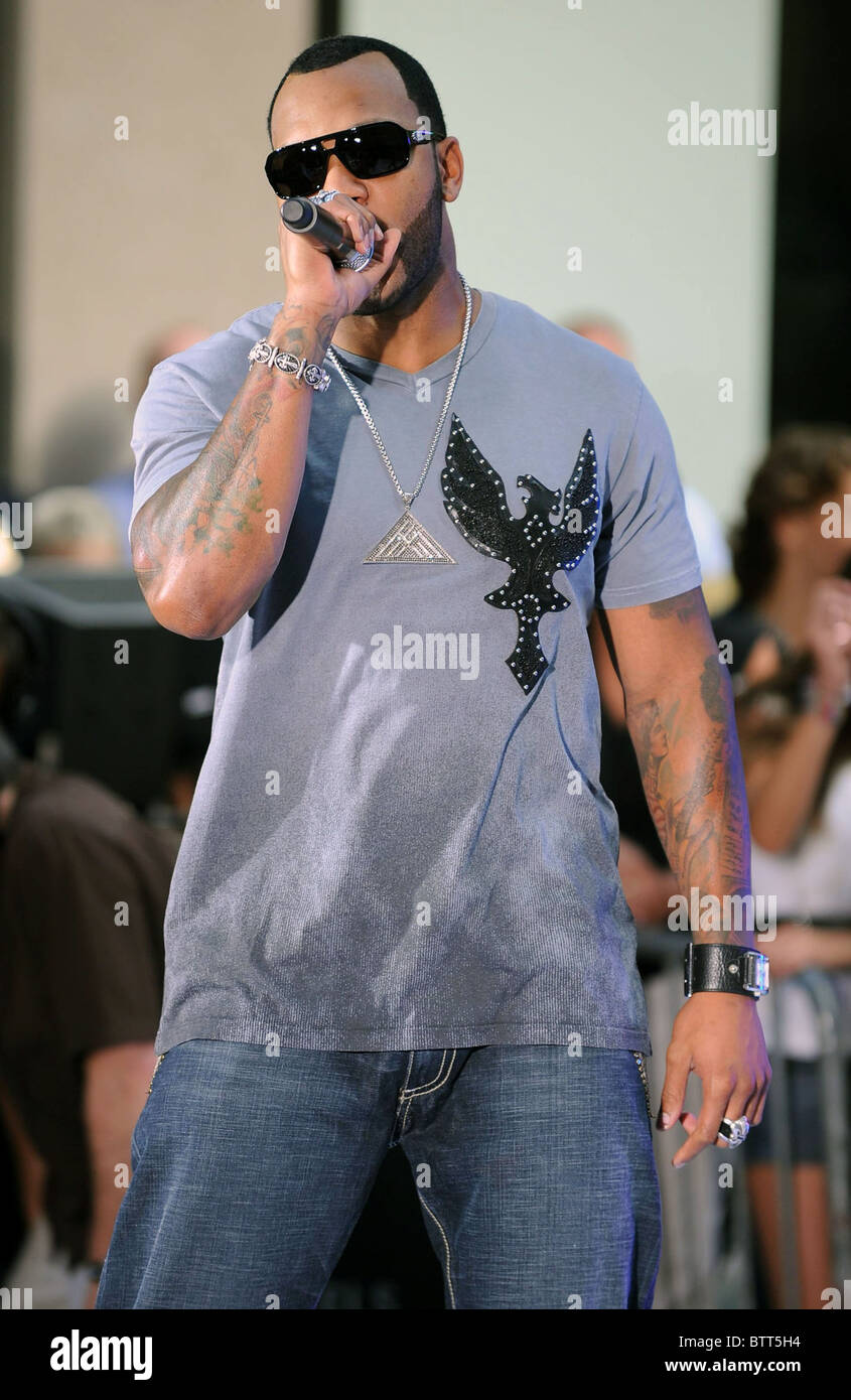 NBC Today Show Concert with Flo Rida Stock Photo - Alamy
