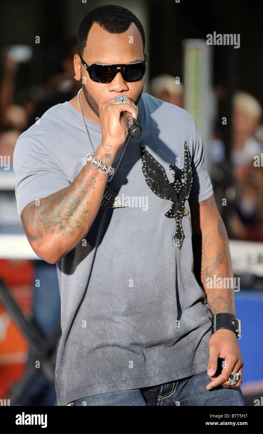 NBC Today Show Concert with Flo Rida Stock Photo - Alamy
