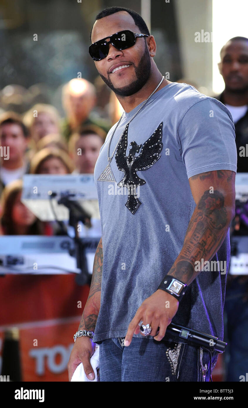 NBC Today Show Concert with Flo Rida Stock Photo - Alamy
