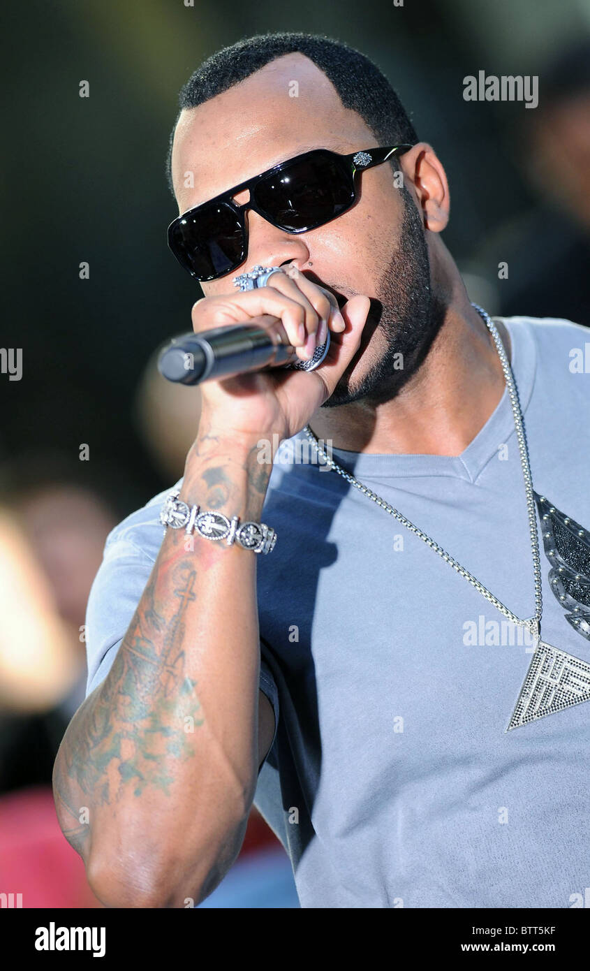 NBC Today Show Concert with Flo Rida Stock Photo - Alamy