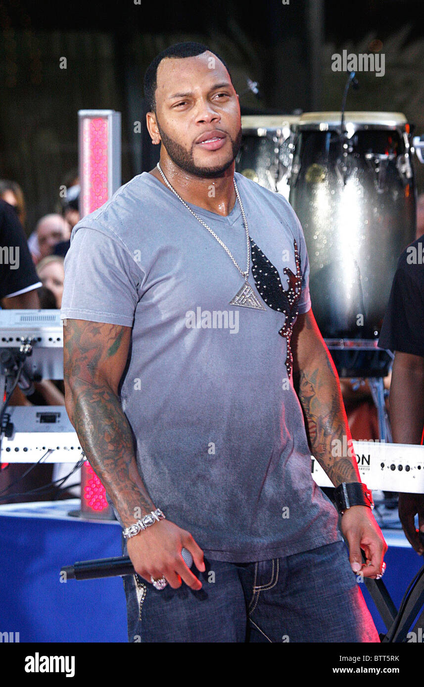 NBC Today Show Concert with Flo Rida Stock Photo - Alamy