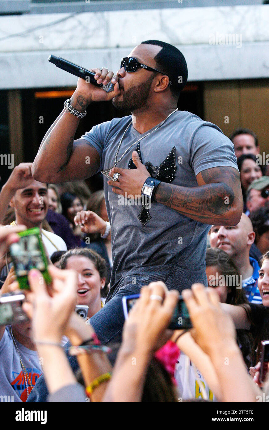 NBC Today Show Concert with Flo Rida Stock Photo - Alamy