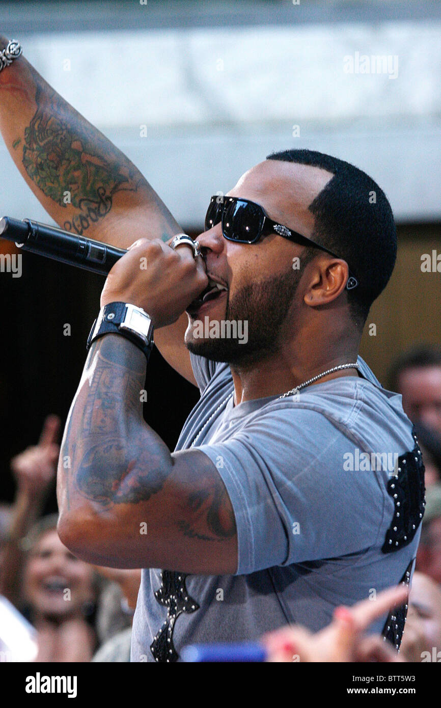 NBC Today Show Concert with Flo Rida Stock Photo - Alamy