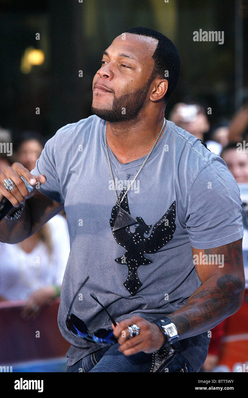 NBC Today Show Concert with Flo Rida Stock Photo - Alamy
