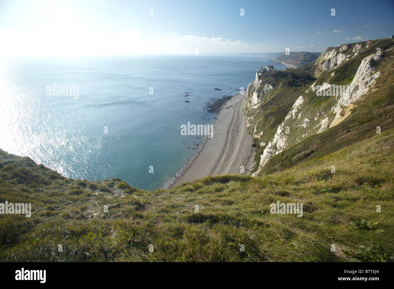 Branscombe Beach Devon UK Stock Photo - Alamy