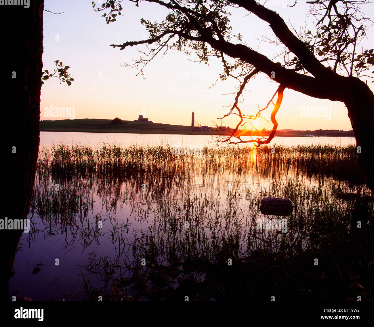 Devenish Island, Lower Lough Erne, Co Fermanagh, Ireland Stock Photo ...