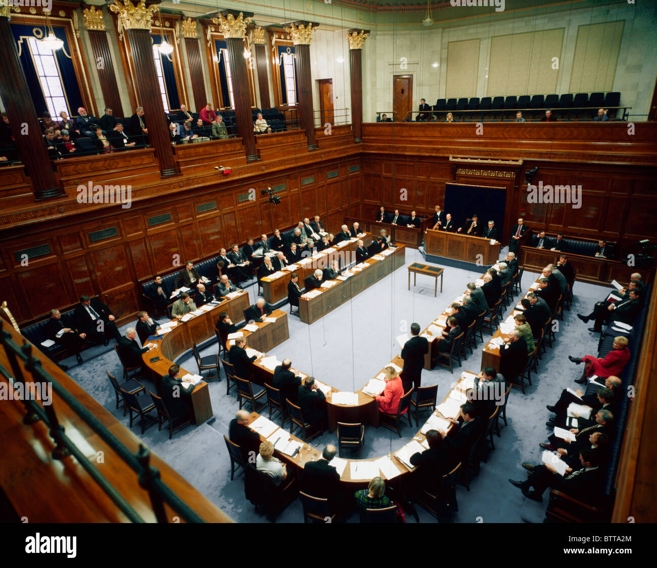 Northern Ireland Assembly, Commons Chamber, Stormont, Belfast, Co ...