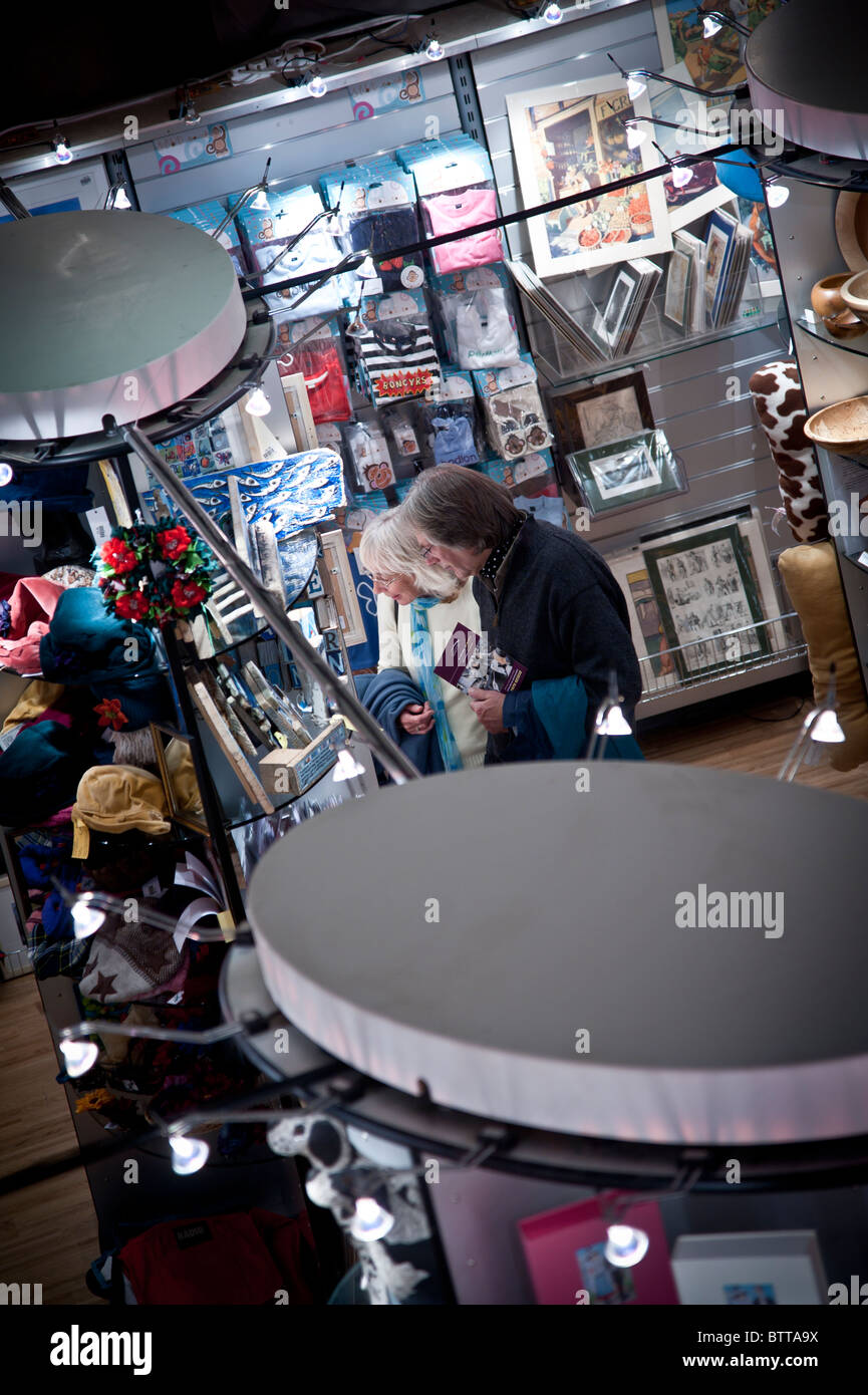 Aberystwyth Arts Centre christmas arts and crafts market, Wales UK ...