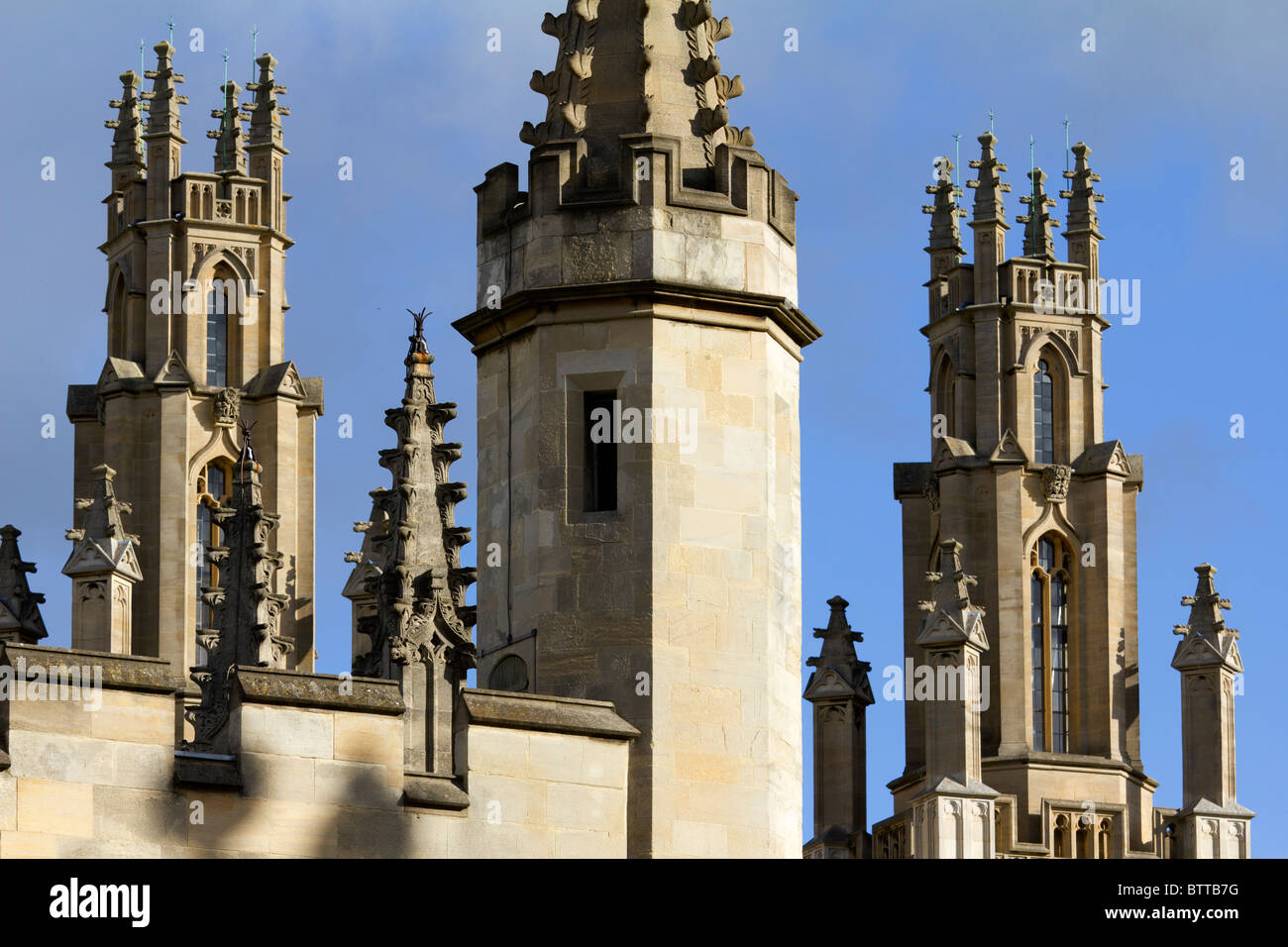 Dreaming spires of All Souls College Oxford Stock Photo - Alamy