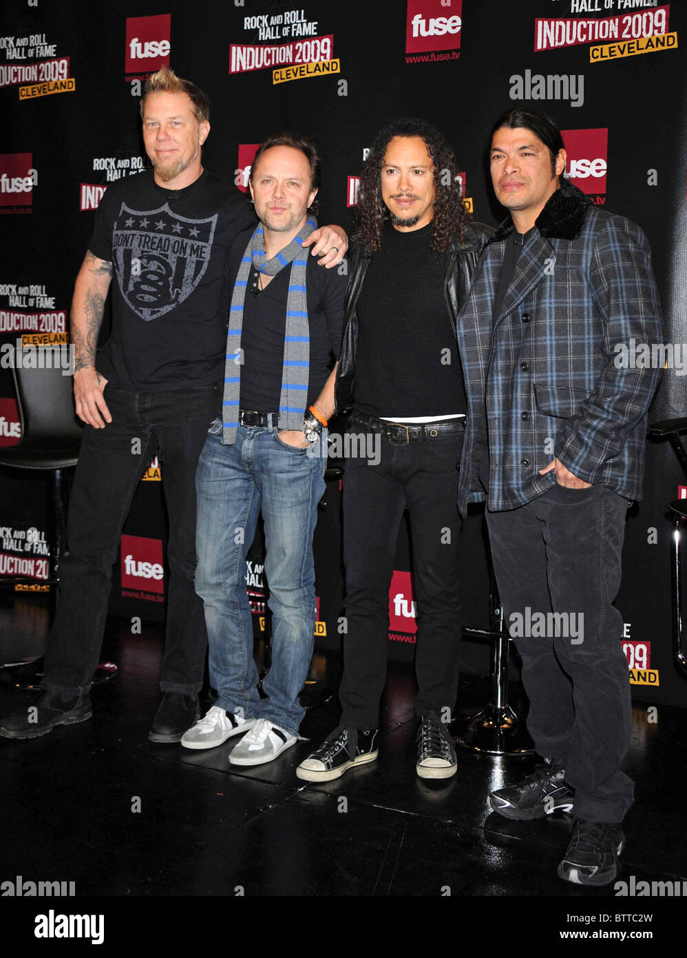 Rock & Roll Hall of Fame 2009 Inductee Announcement Stock Photo - Alamy