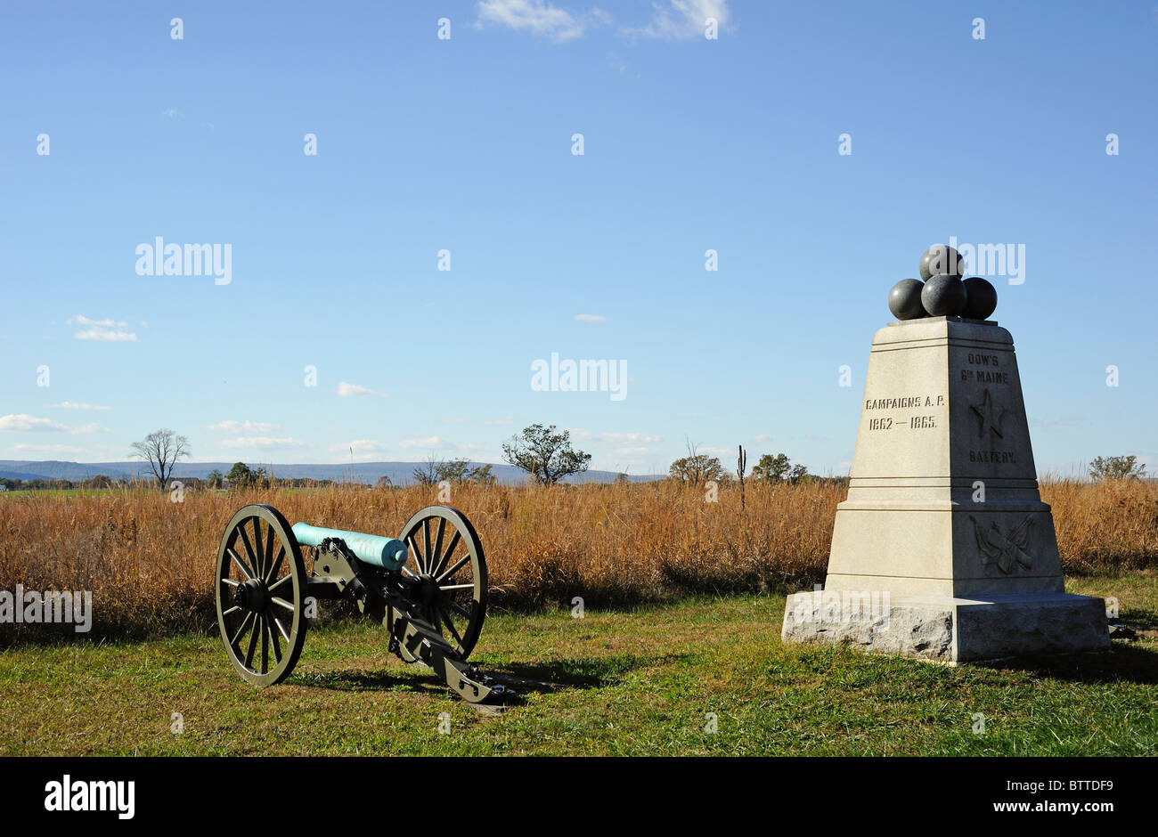 Pickett charge gettysburg hi-res stock photography and images - Alamy