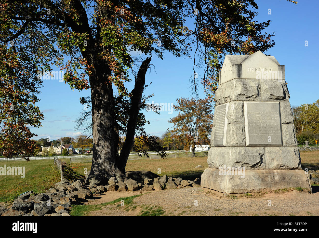 Little round top gettysburg battlefield pennsylvania civil war united ...