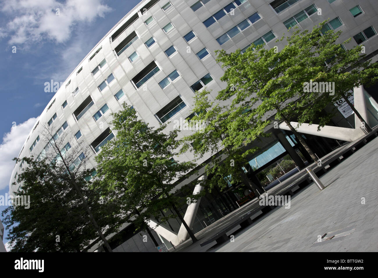 Albion Riverside, here viewed from the south west area of the building ...