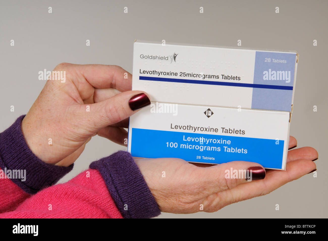 Levothyroxine tablets hi-res stock photography and images - Alamy