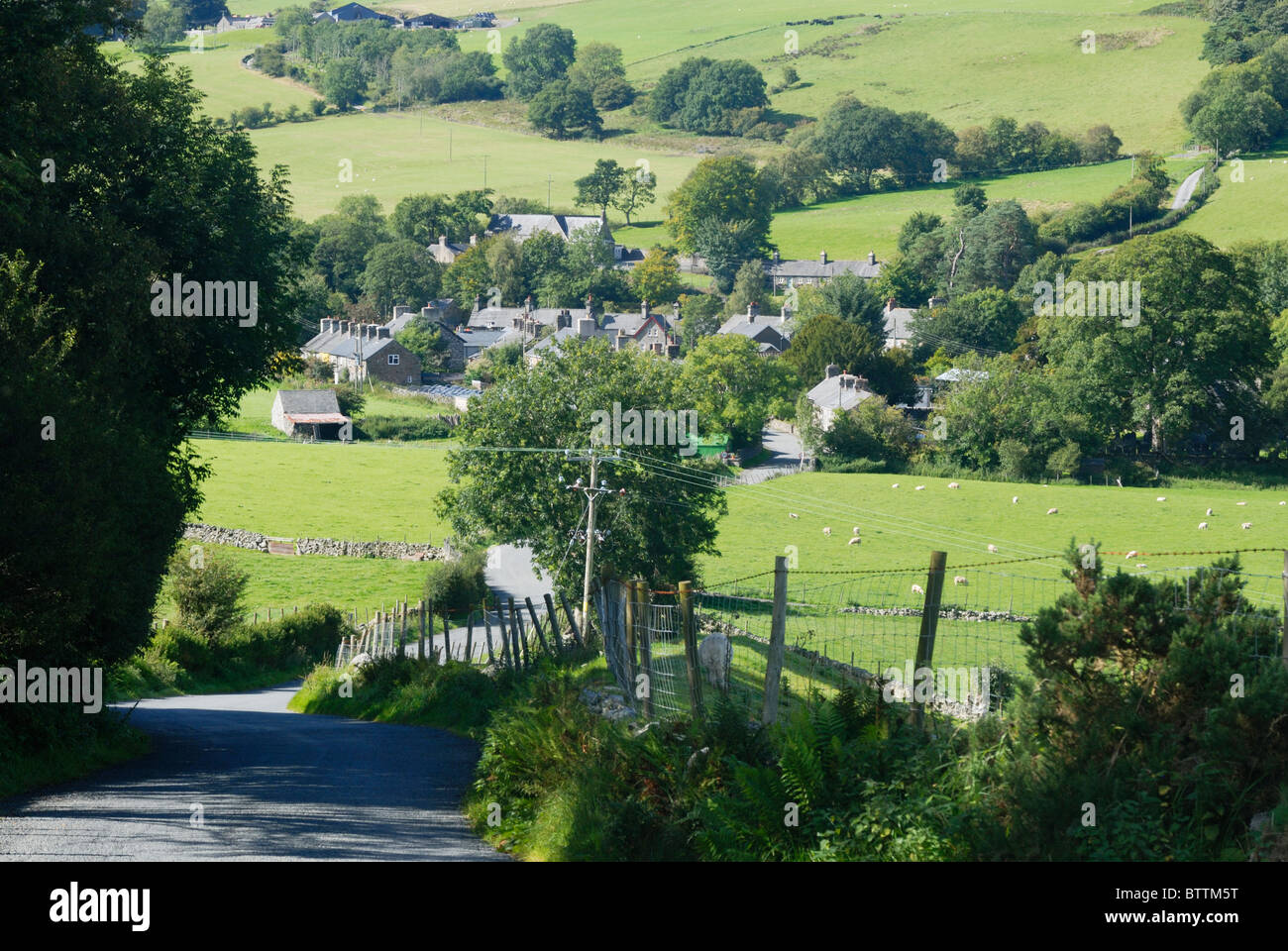 Ysbyty Ifan a small isolated village beside the river Conway in Gwynedd ...