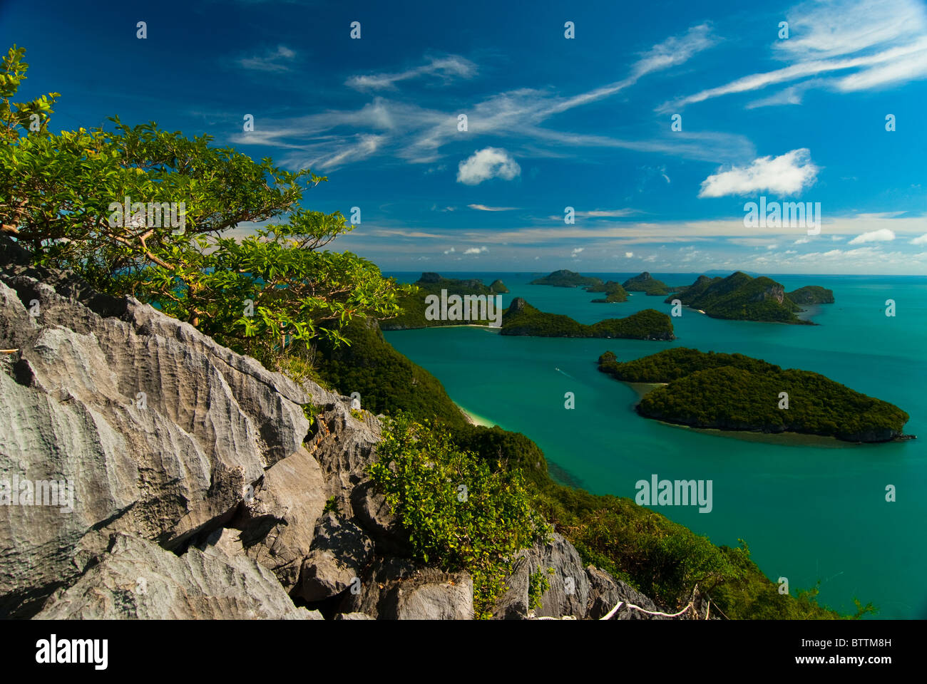 Stunning view of Ang Thong National Marine Park, Thailand Stock Photo ...