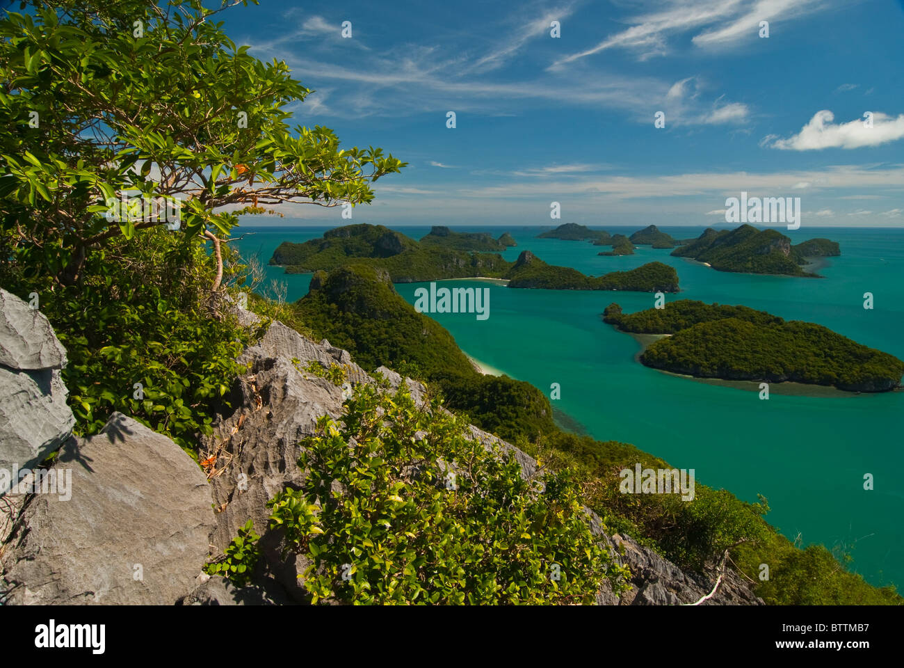 Stunning view of Ang Thong National Marine Park, Thailand Stock Photo ...