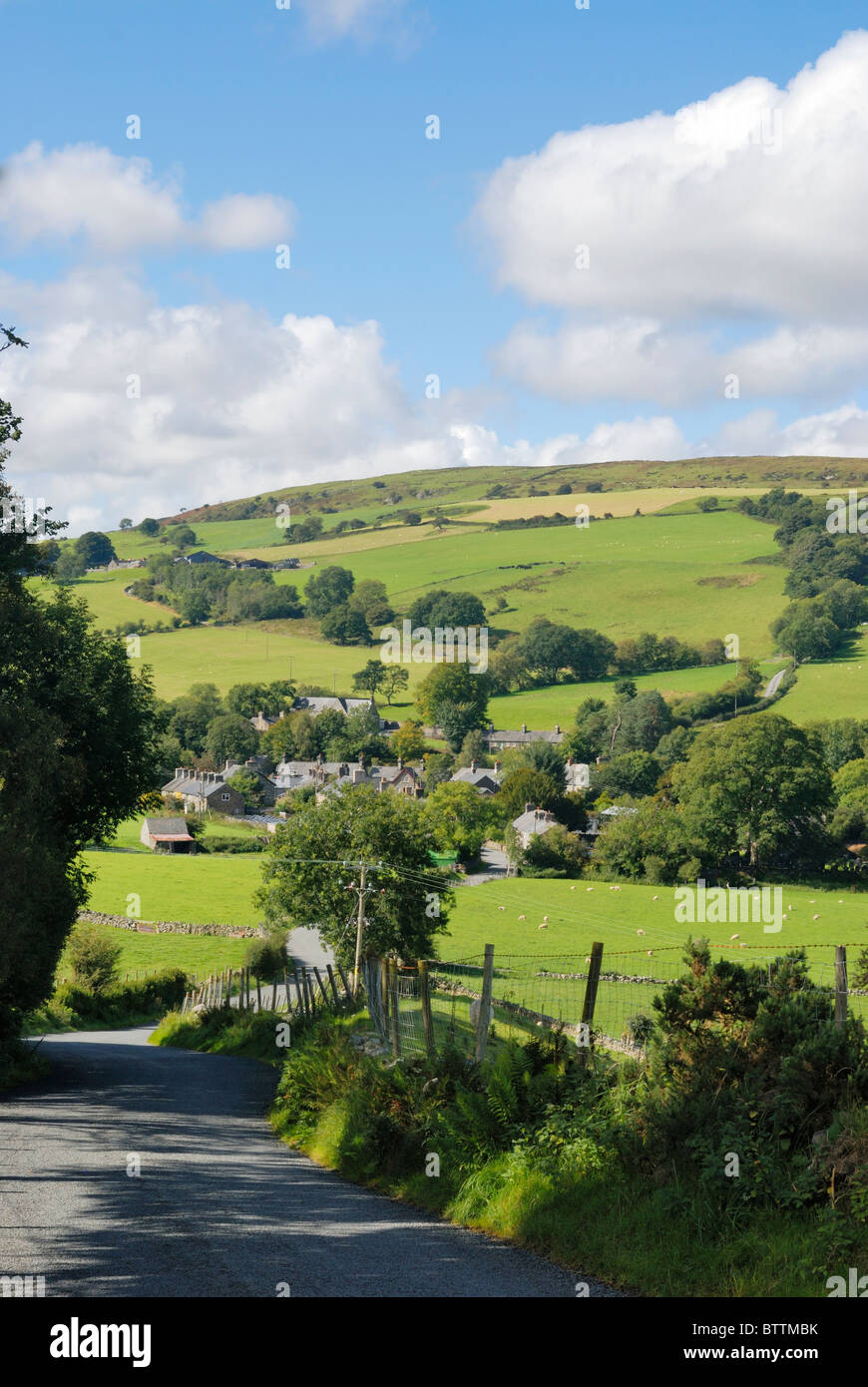 Ysbyty Ifan a small isolated village beside the river Conway in Gwynedd ...