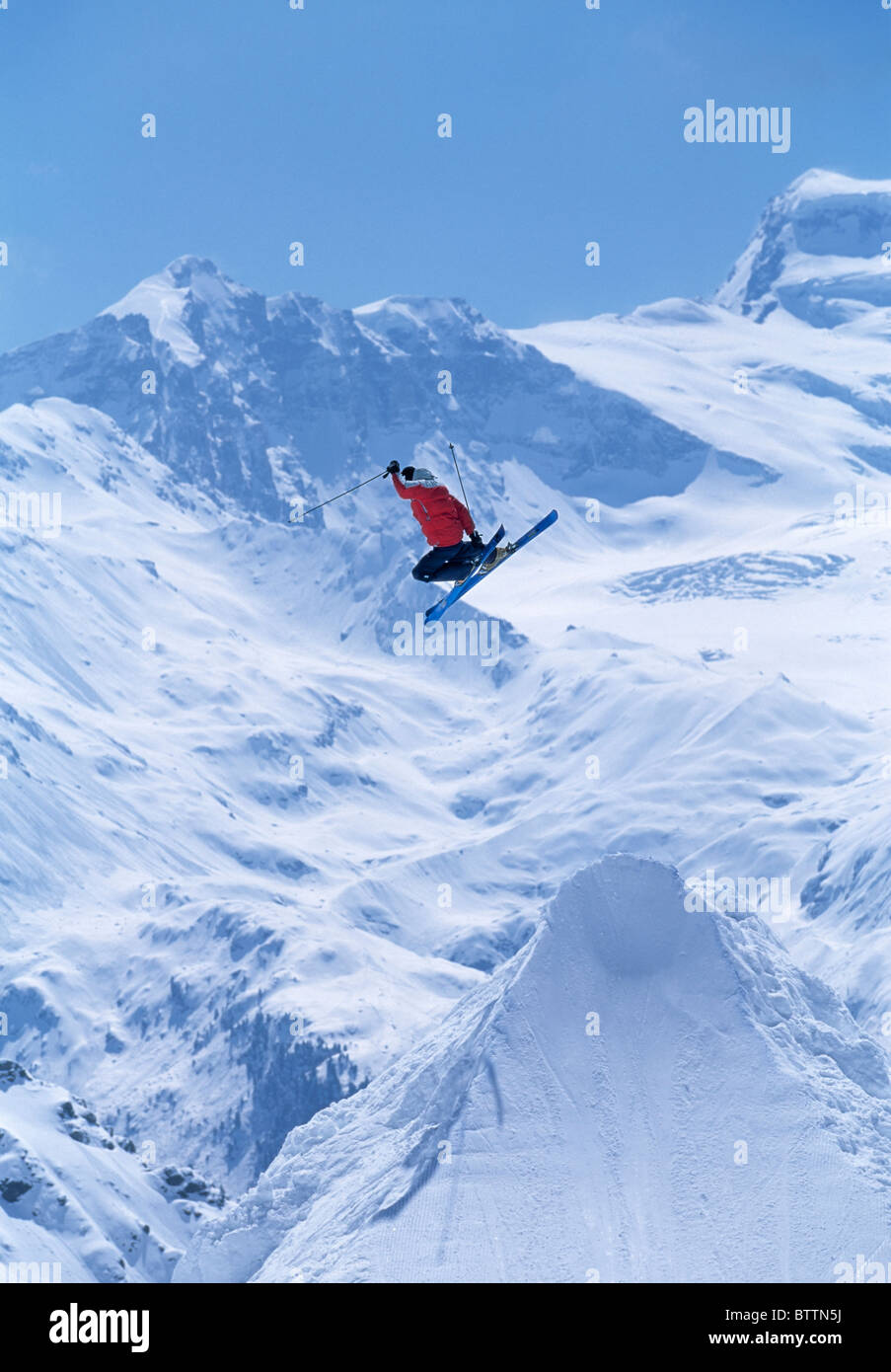 Off piste resort verbier hi-res stock photography and images - Alamy