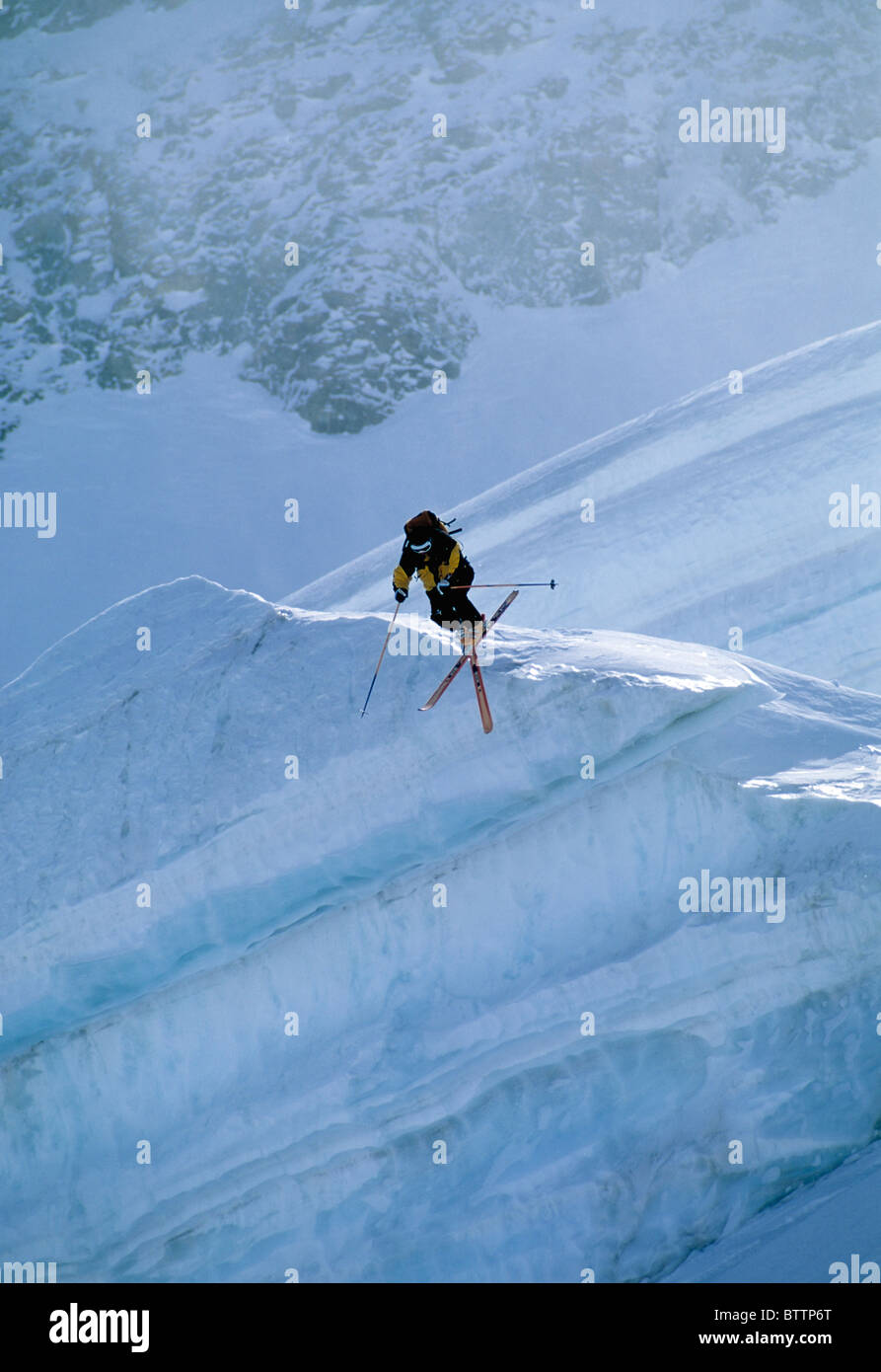 Glacier snow danger dangerous alps sky hi-res stock photography and ...