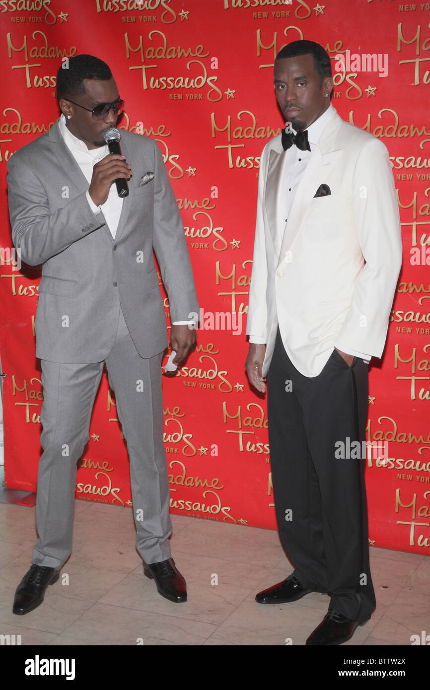 Sean Diddy Combs Unveils Wax Figure at Madame Tussauds New York Stock ...