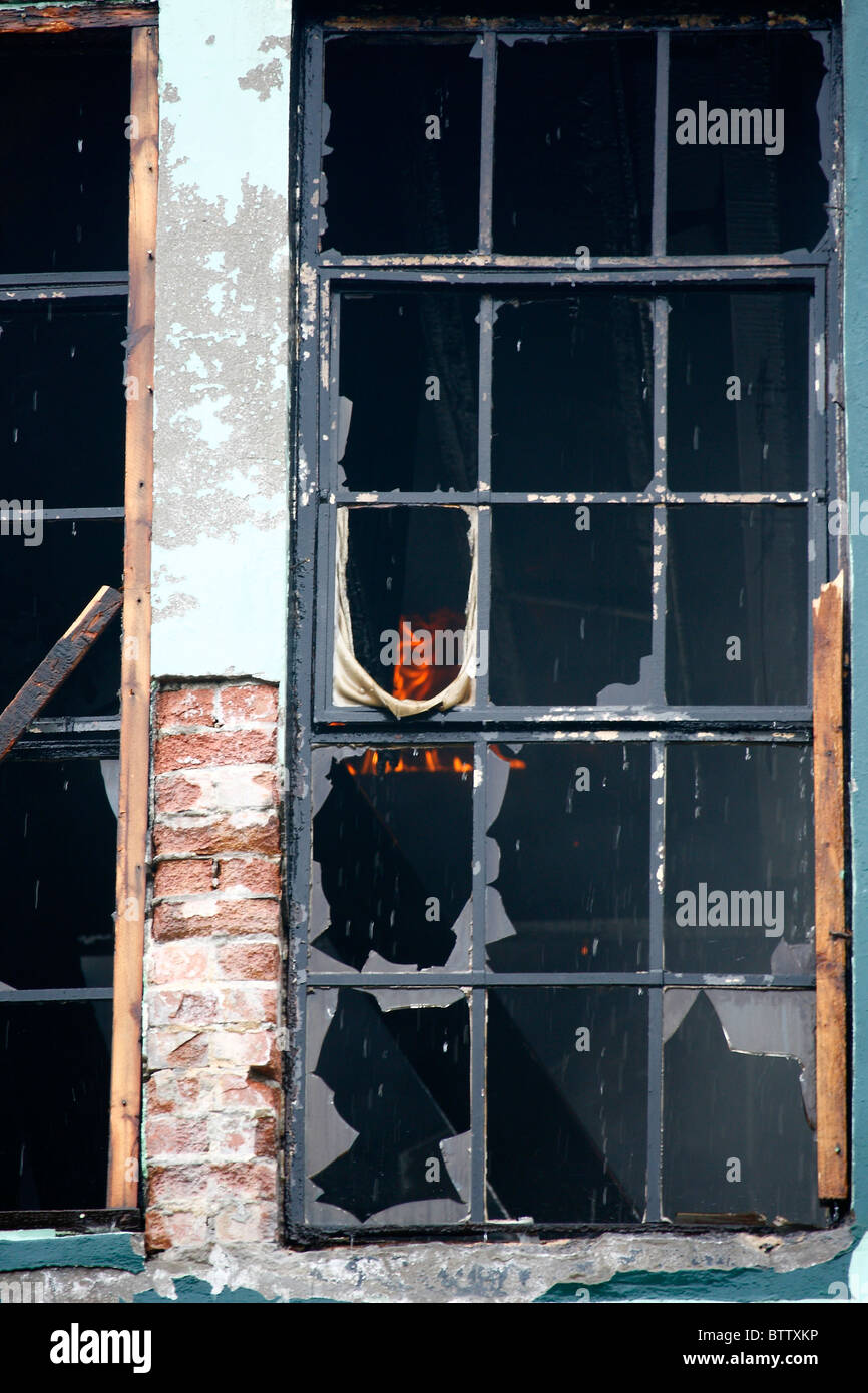 Fireman window hi-res stock photography and images - Alamy