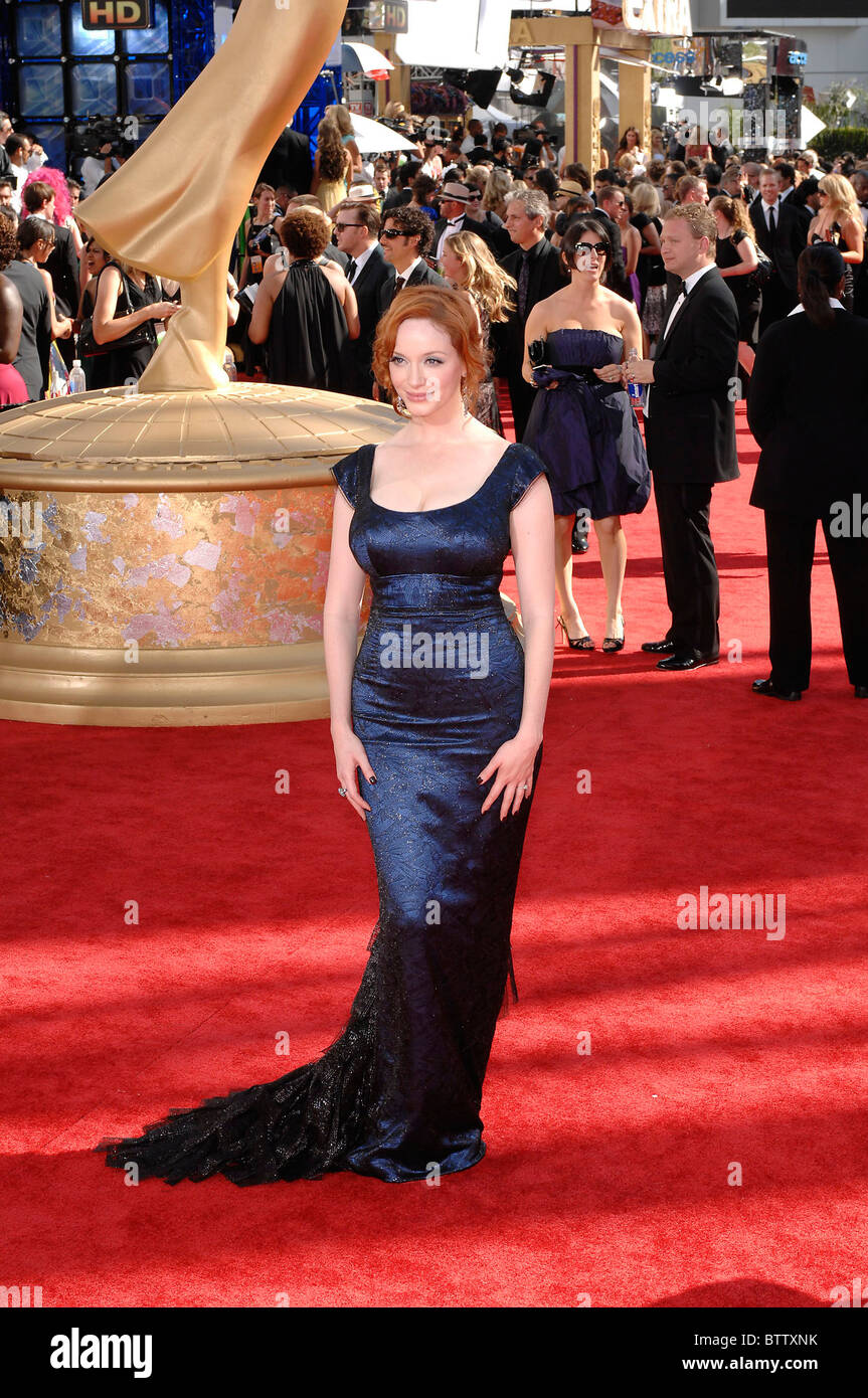 Christina hendricks 61st emmy hi-res stock photography and images - Alamy