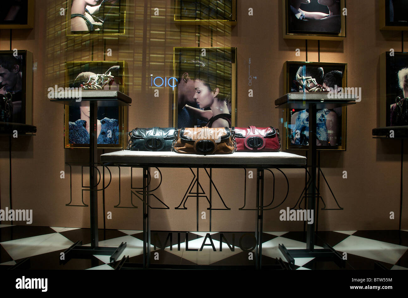 Prada store, Shinjuku, Tokyo, Japan Stock Photo - Alamy