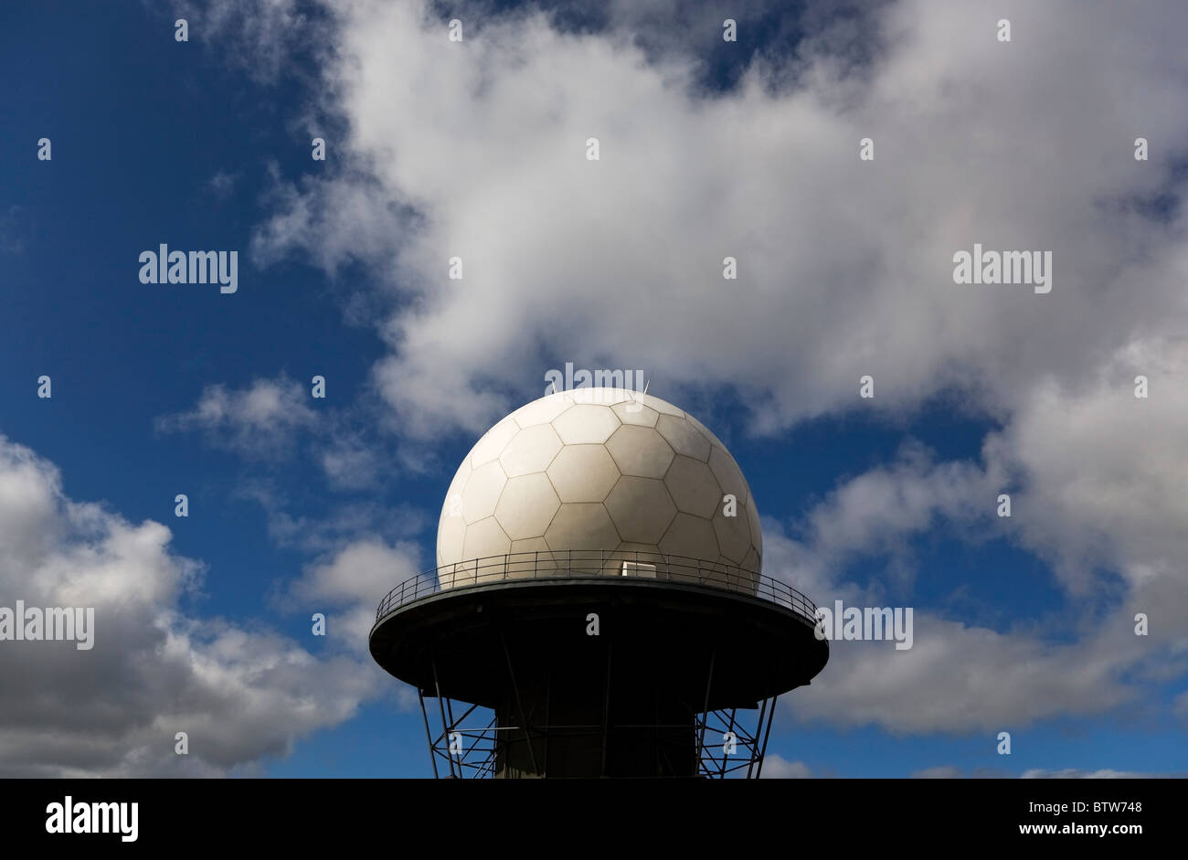 Radar dome sphere hi-res stock photography and images - Alamy