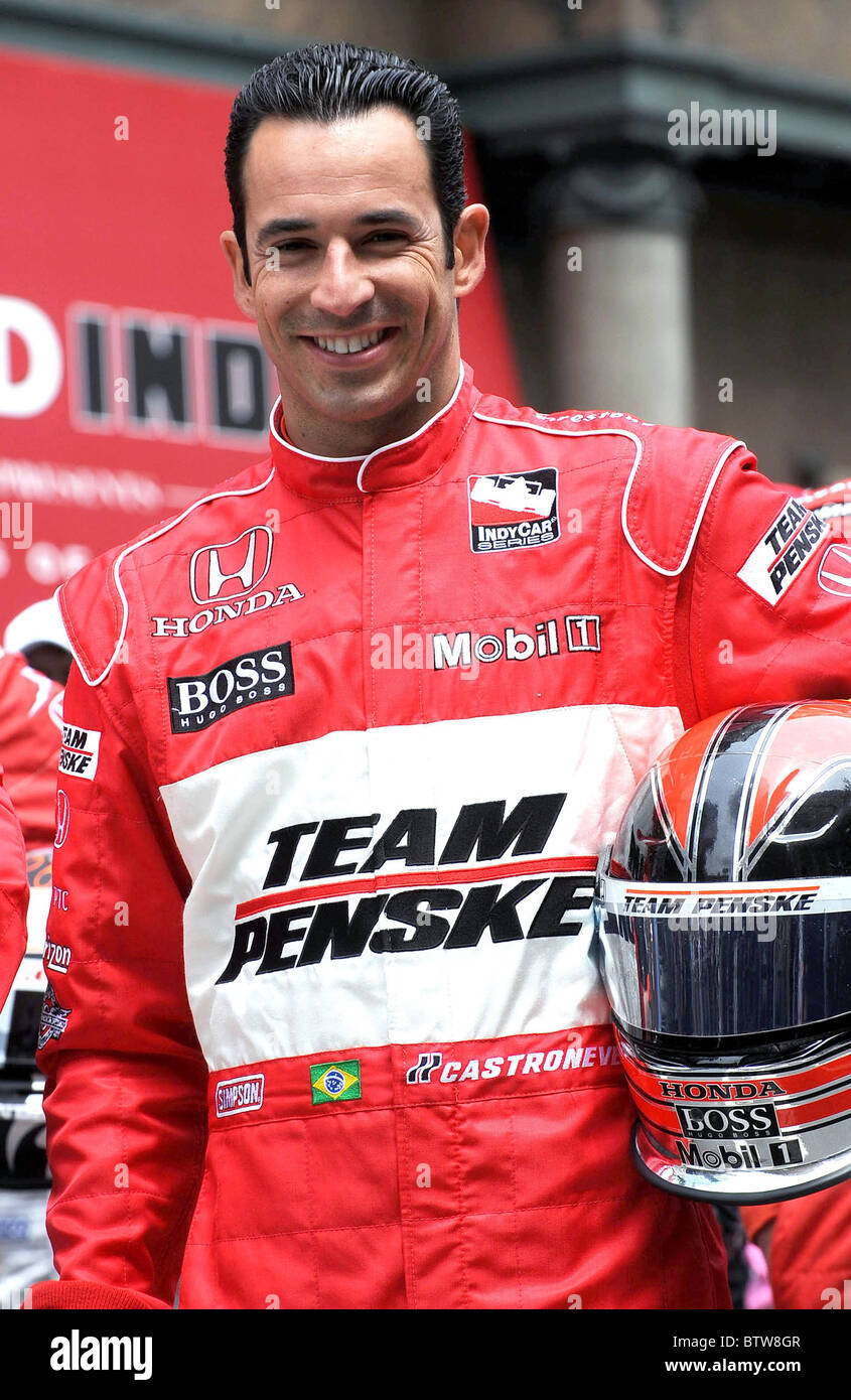The 2009 Indianapolis 500 Race Car Drivers Line-Up Stock Photo - Alamy