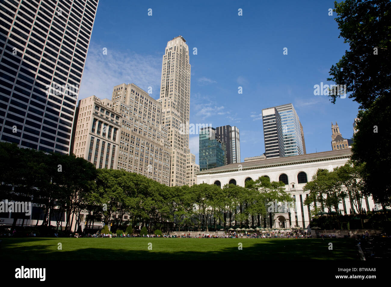 Bryant Park, Manhattan Stock Photo - Alamy