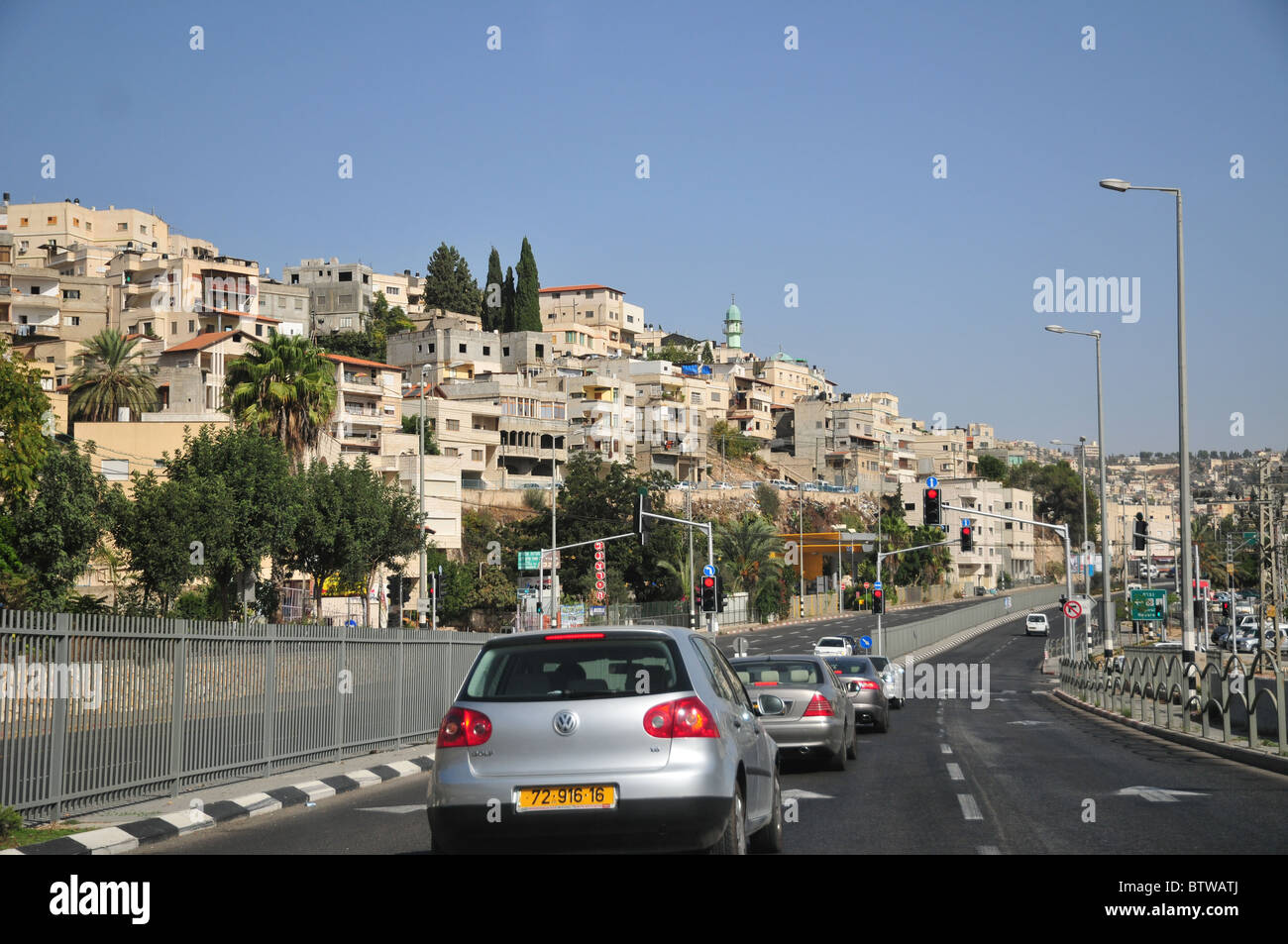 Israel, Nazareth Cityscape Stock Photo - Alamy