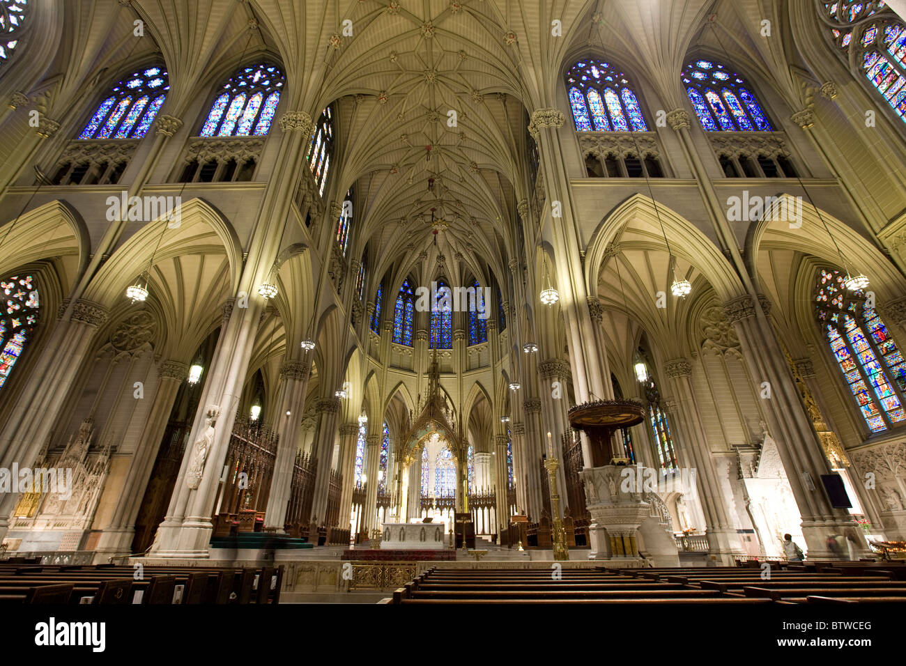The architect of st patricks cathedral hi-res stock photography and ...