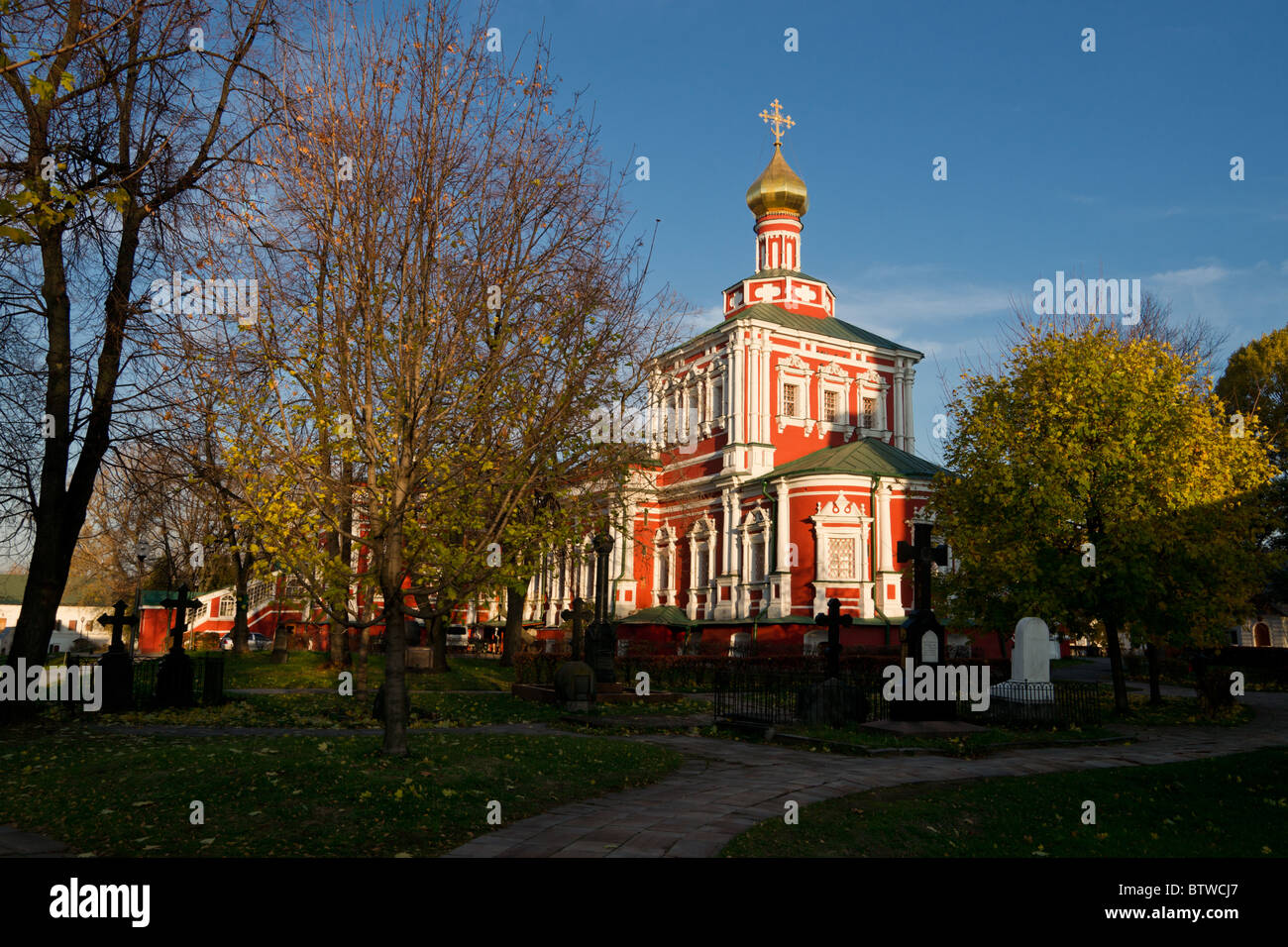 Novodevichy monastery in Moscow Stock Photo - Alamy