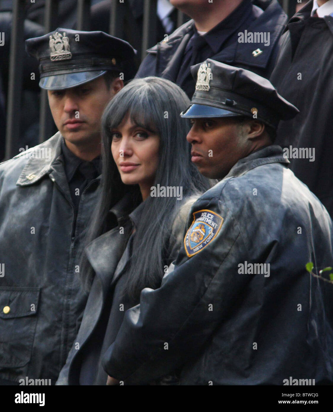 Angelina Jolie Films Scenes for SALT Stock Photo - Alamy