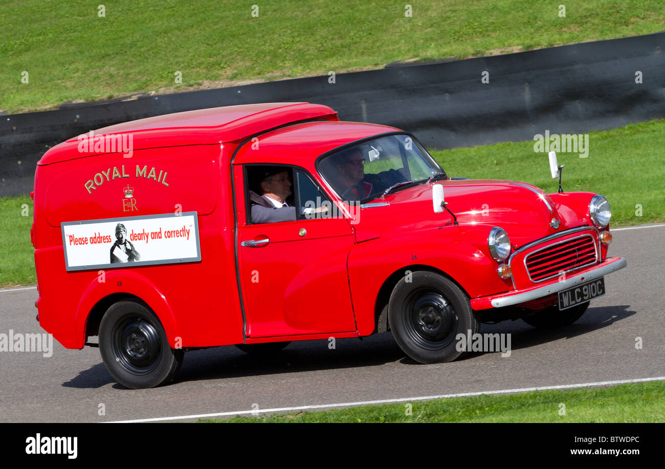 1968 Morris Minor 1000 Royal Mail van at the Goodwood Revival, Sussex ...