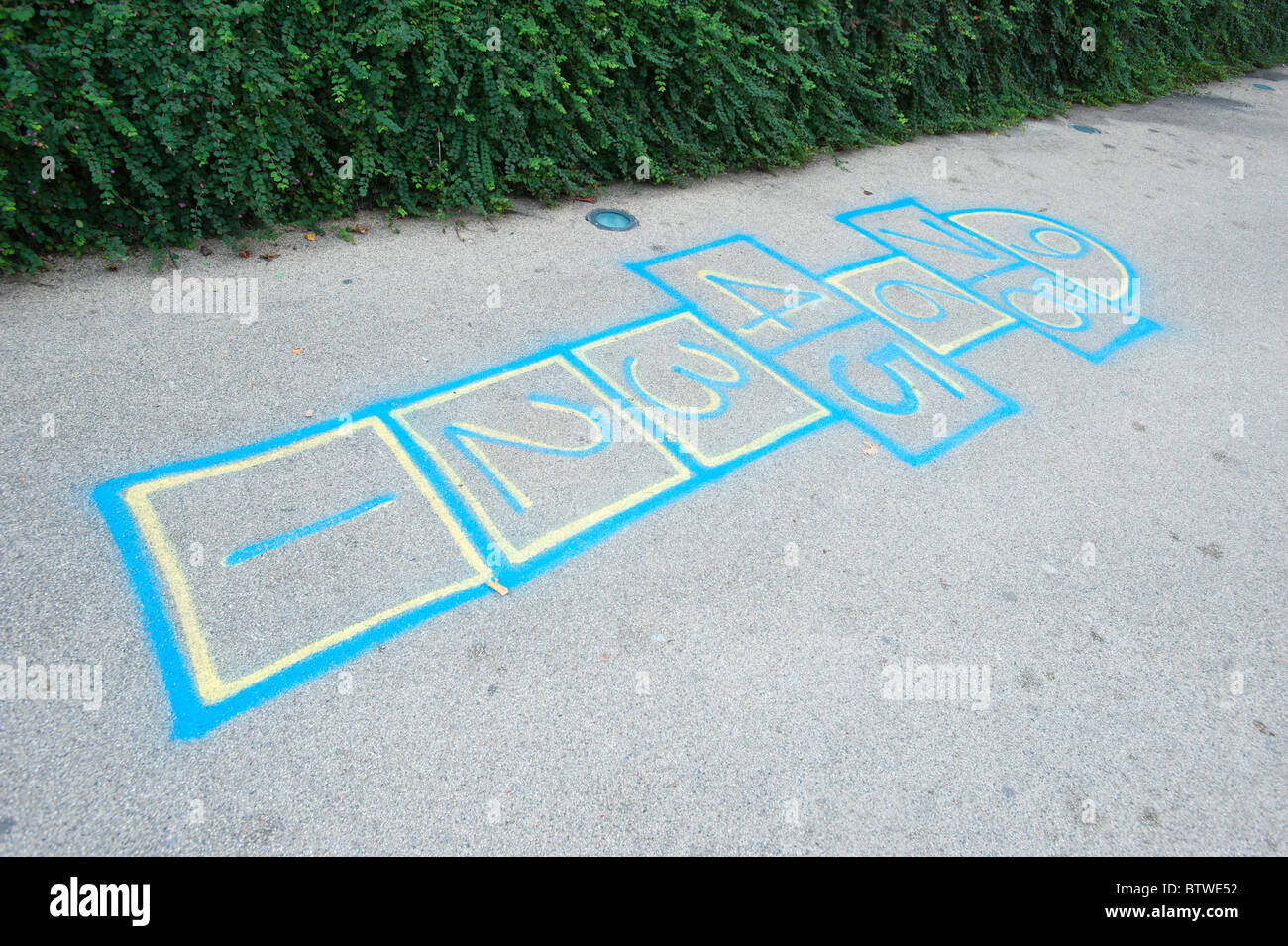 Hopscotch boards hi-res stock photography and images - Alamy