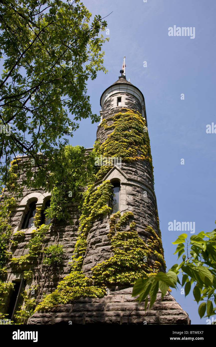 Belvedere Castle at Mid Park Quadrant in Central Park Stock Photo - Alamy
