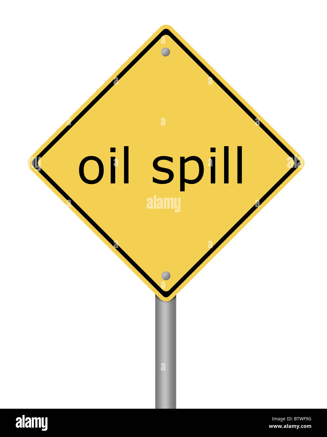 Oil spill warning sign hi-res stock photography and images - Alamy