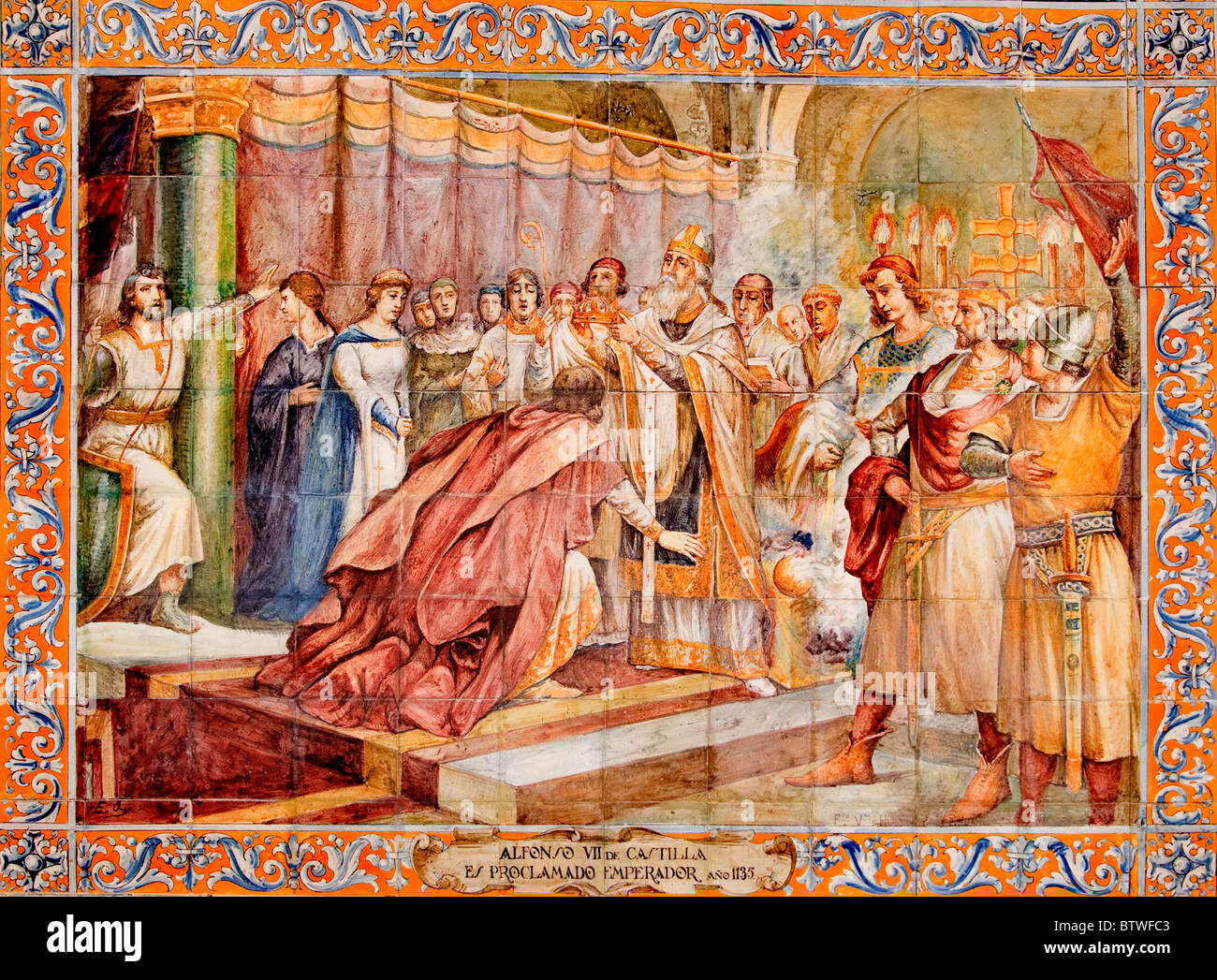 Alfonso vii moors hi-res stock photography and images - Alamy