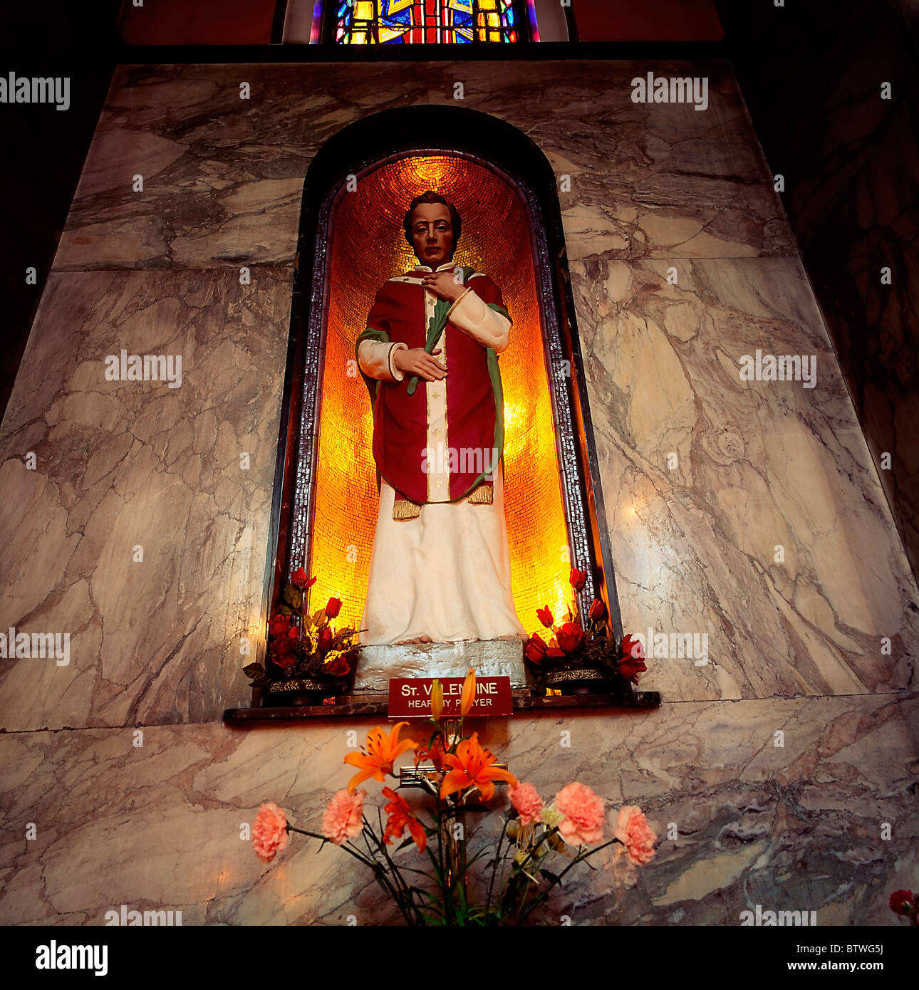 Whitefriar Street Carmelite Church, Dublin, Co Dublin, Ireland, Shrine ...